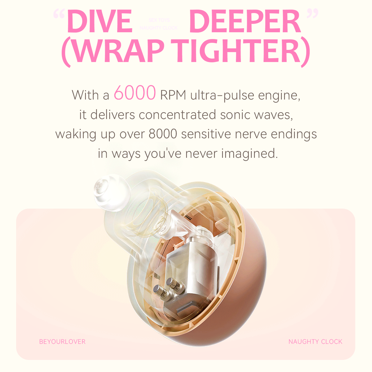 BeYourLover Naughty Clock Alarm - BeYourLover®